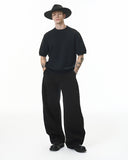 Cleanfit Black Barrel Jeans | Inflation Streetwear – INFLATION