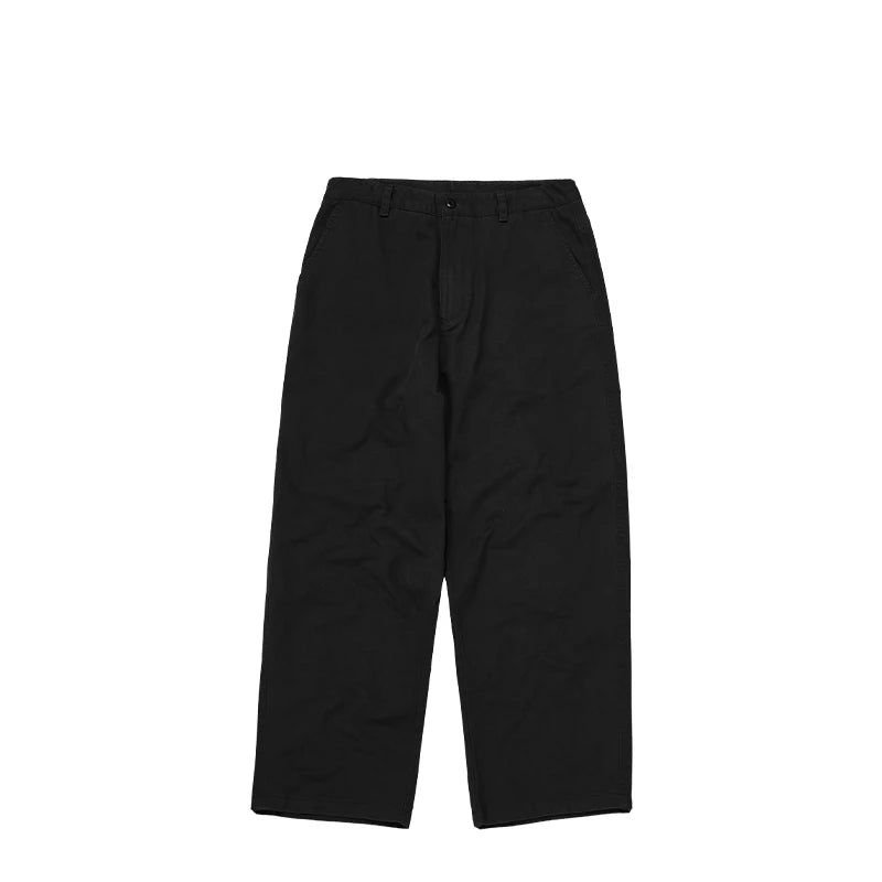 INFLATION 100% Cotton Classic Straight Leg Pants